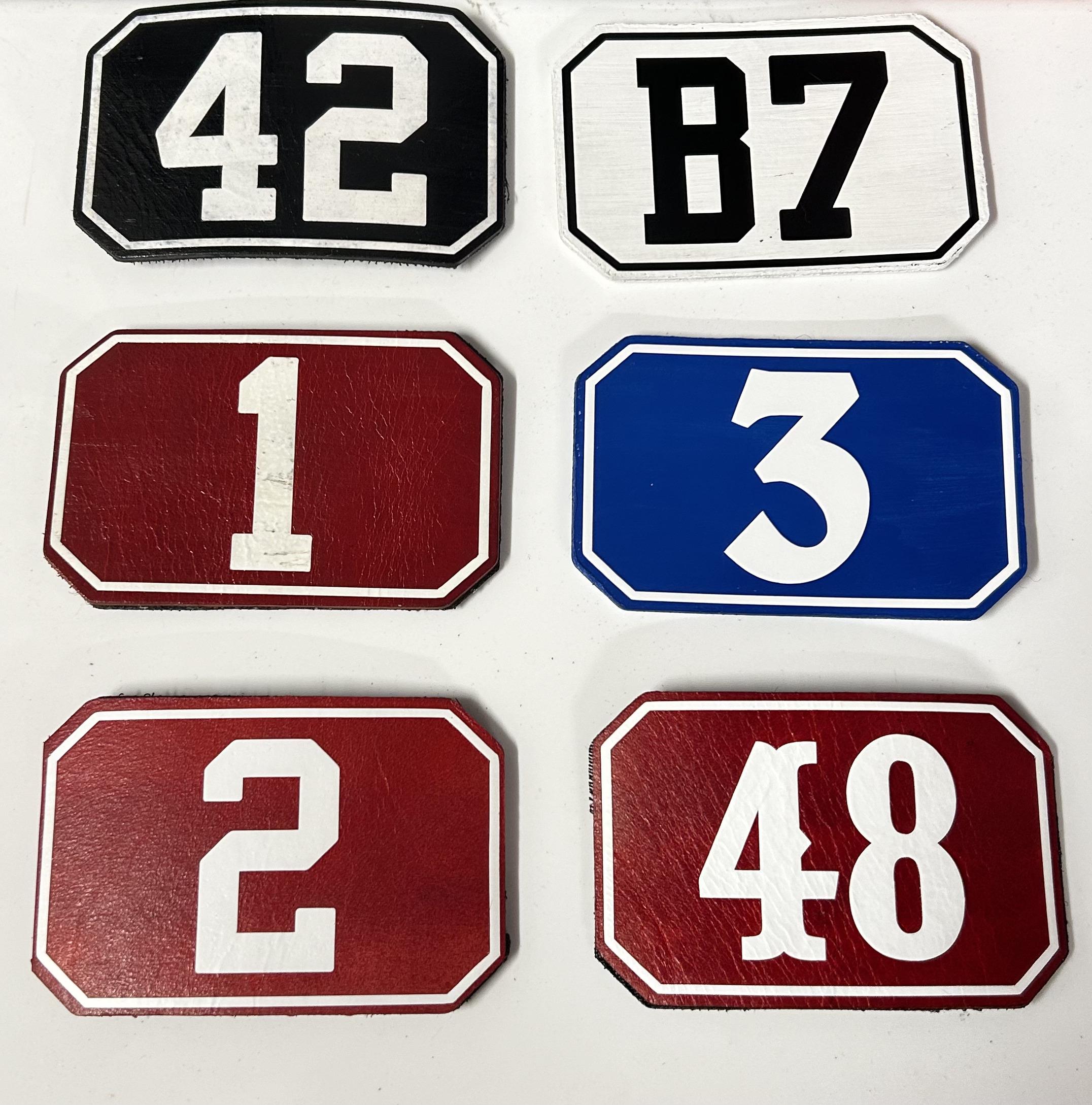 Single Leather Passport Velcro Patch - Etsy