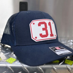 Genuine Leather Firefighter Passport Station Hats (single Line Only) - Etsy