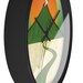 Retro Volcano Wall Clock Unique Minimalist Art Modern Wooden Clock With ...