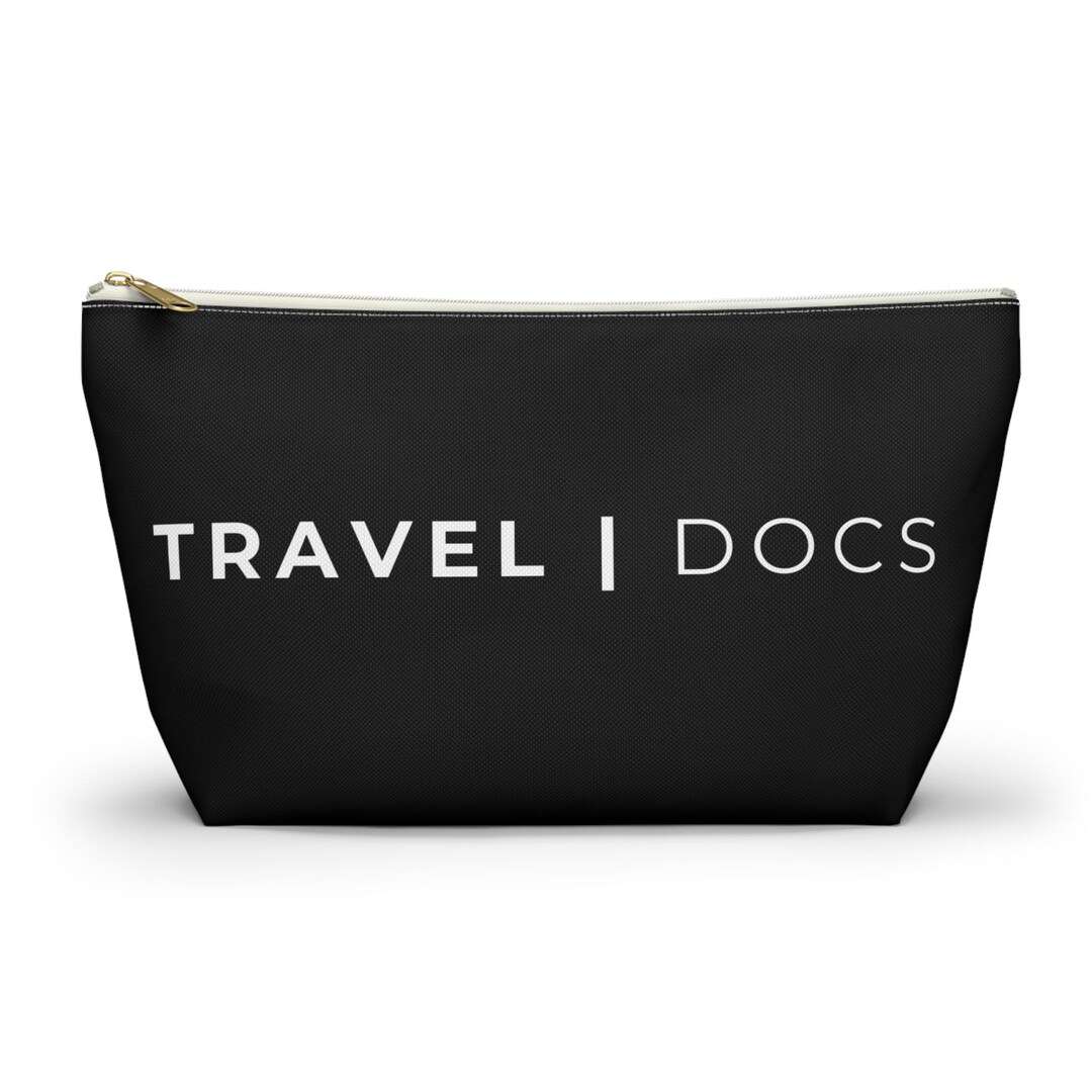 Lightweight Travel Document Pouch | Minimalist Organizer for Passports ...