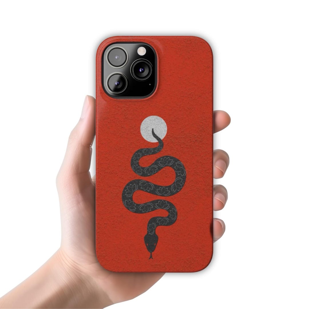 Year of the Snake iPhone Case - Slim and Stylish Phone Cover for Zodiac ...