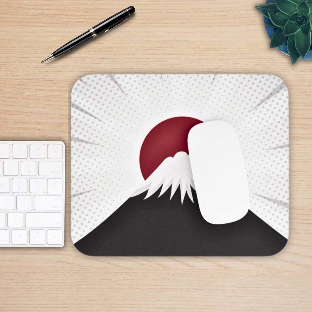 Mount Fuji Mouse Pad, Japanese Landscape Design, Minimalist Desk ...