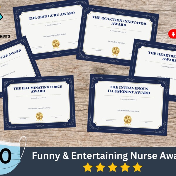 Nursing Awards Funny - Etsy