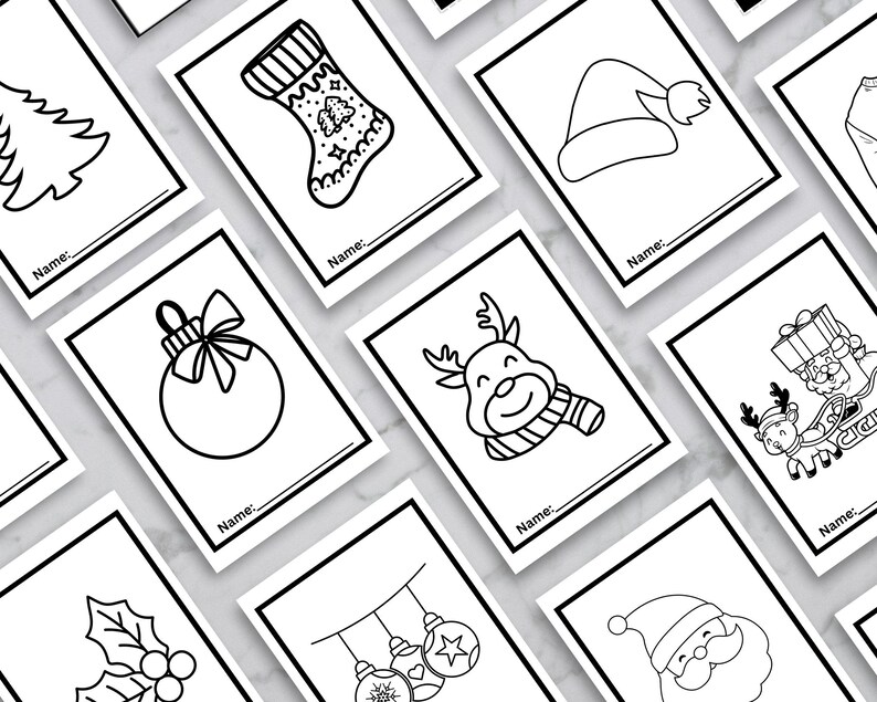 Christmas Coloring Pages: 30 Festive Designs for Toddlers (printable ...