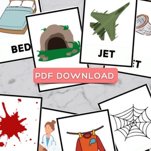CVC Flashcards With E - 3 Part Cards - Spelling and Reading Activity ...