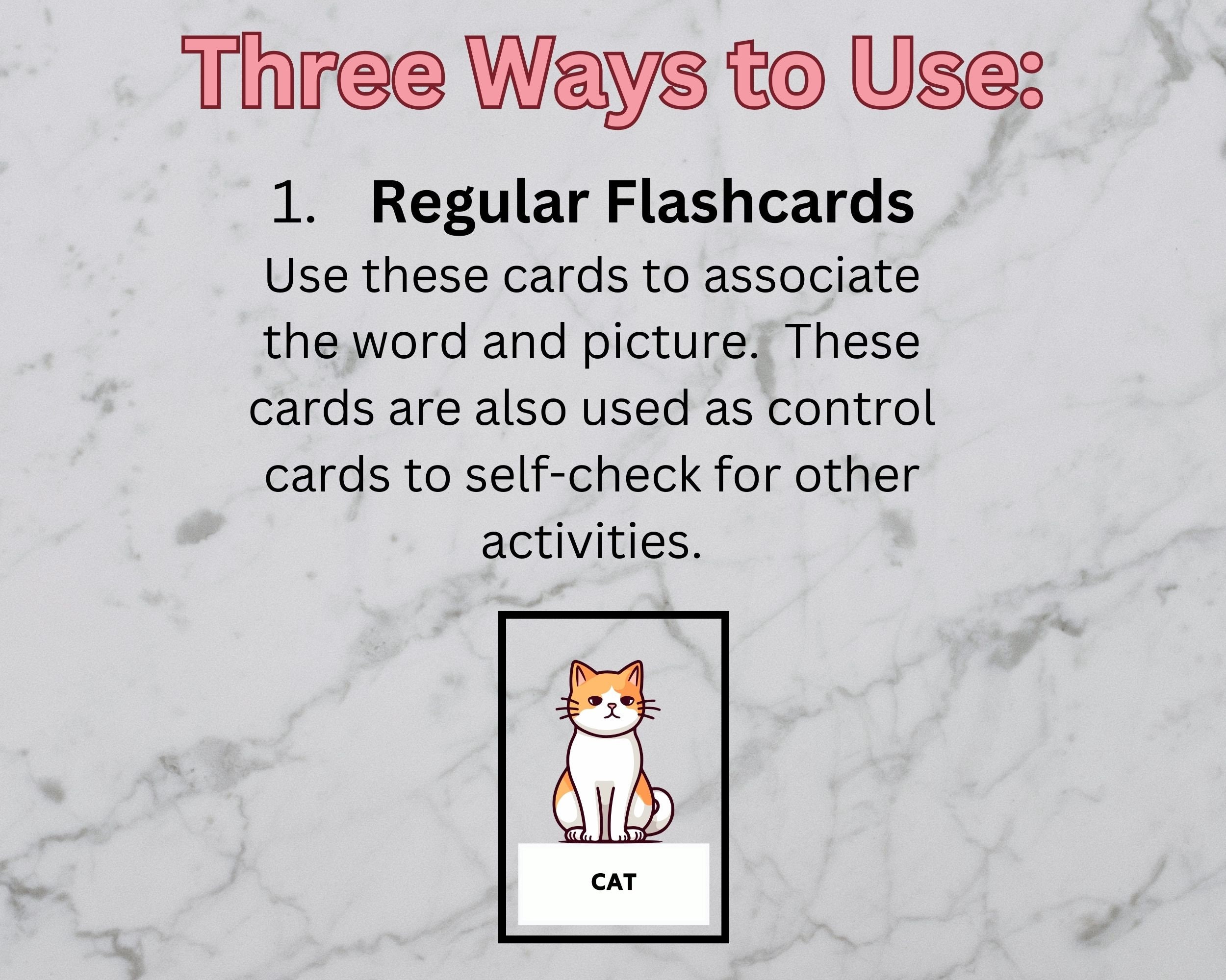 CVC Flashcards With O 3 Part Cards Spelling and Reading Activity ...