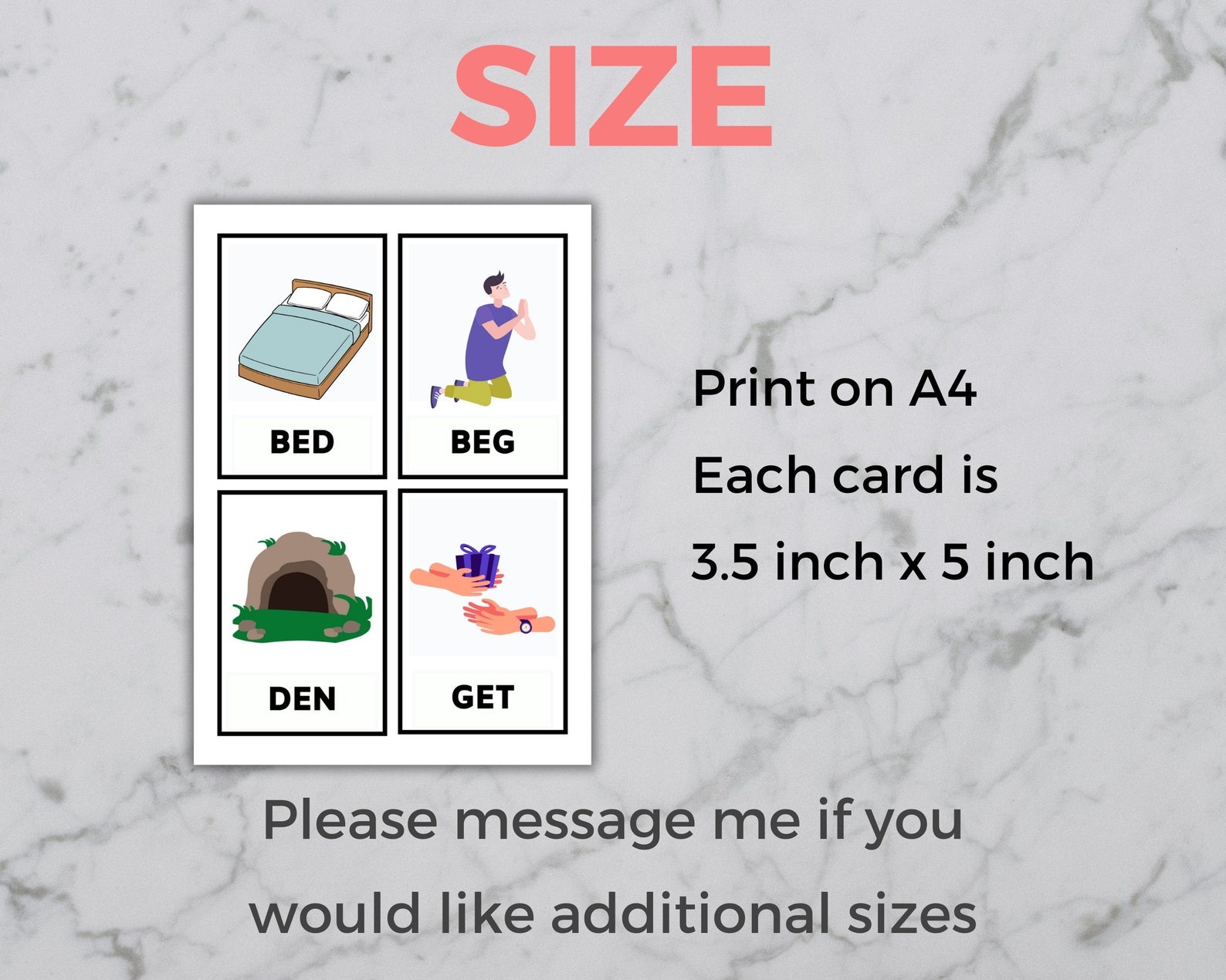 CVC Flashcards With E - 3 Part Cards - Spelling and Reading Activity ...