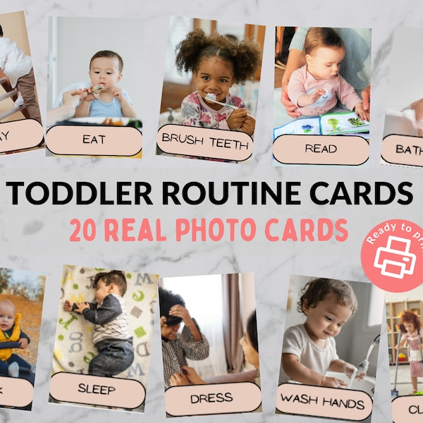 Real Life Visual Cards - Etsy