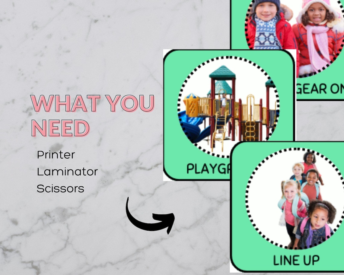 Classroom Routine Cards - Daycare / Preschool / Kindergarten ...