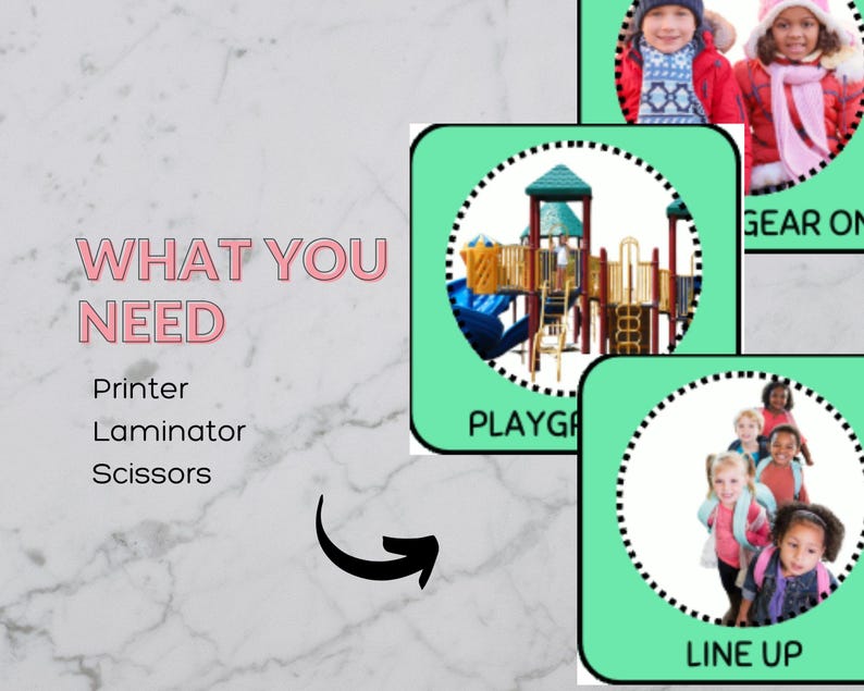 Classroom Routine Cards - Daycare / Preschool / Kindergarten ...