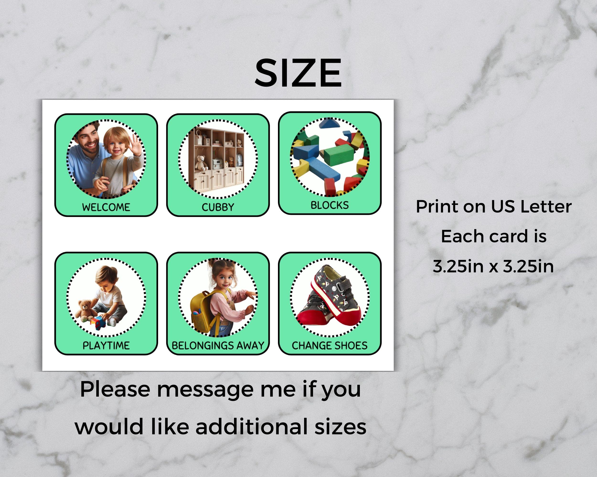 Classroom Routine Cards - Daycare / Preschool / Kindergarten ...
