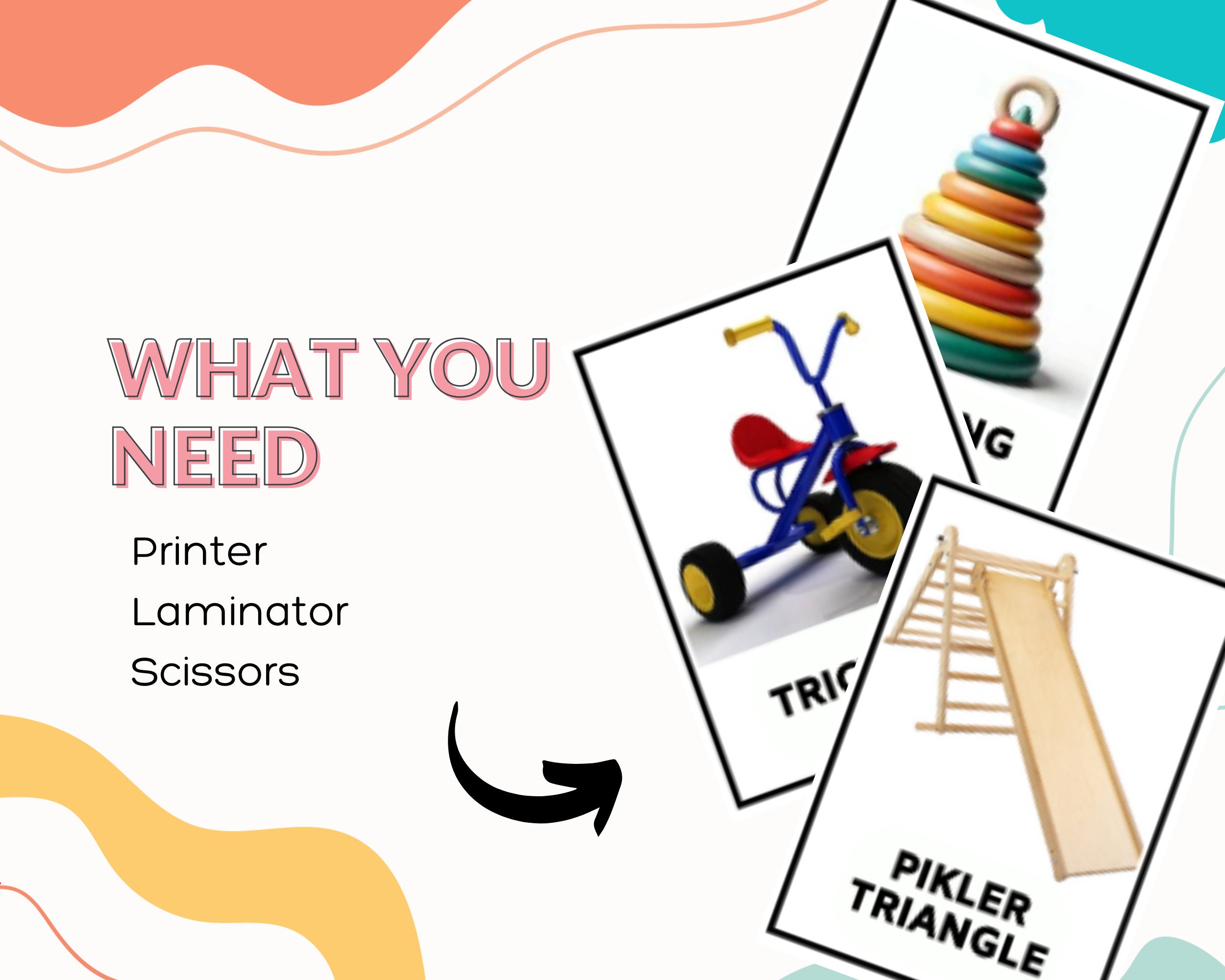 Toy PECS / Flashcards Aids Young and Non-verbal Children in Toy ...