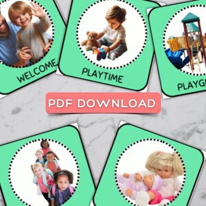 Classroom Routine Cards - Daycare / Preschool / Kindergarten ...