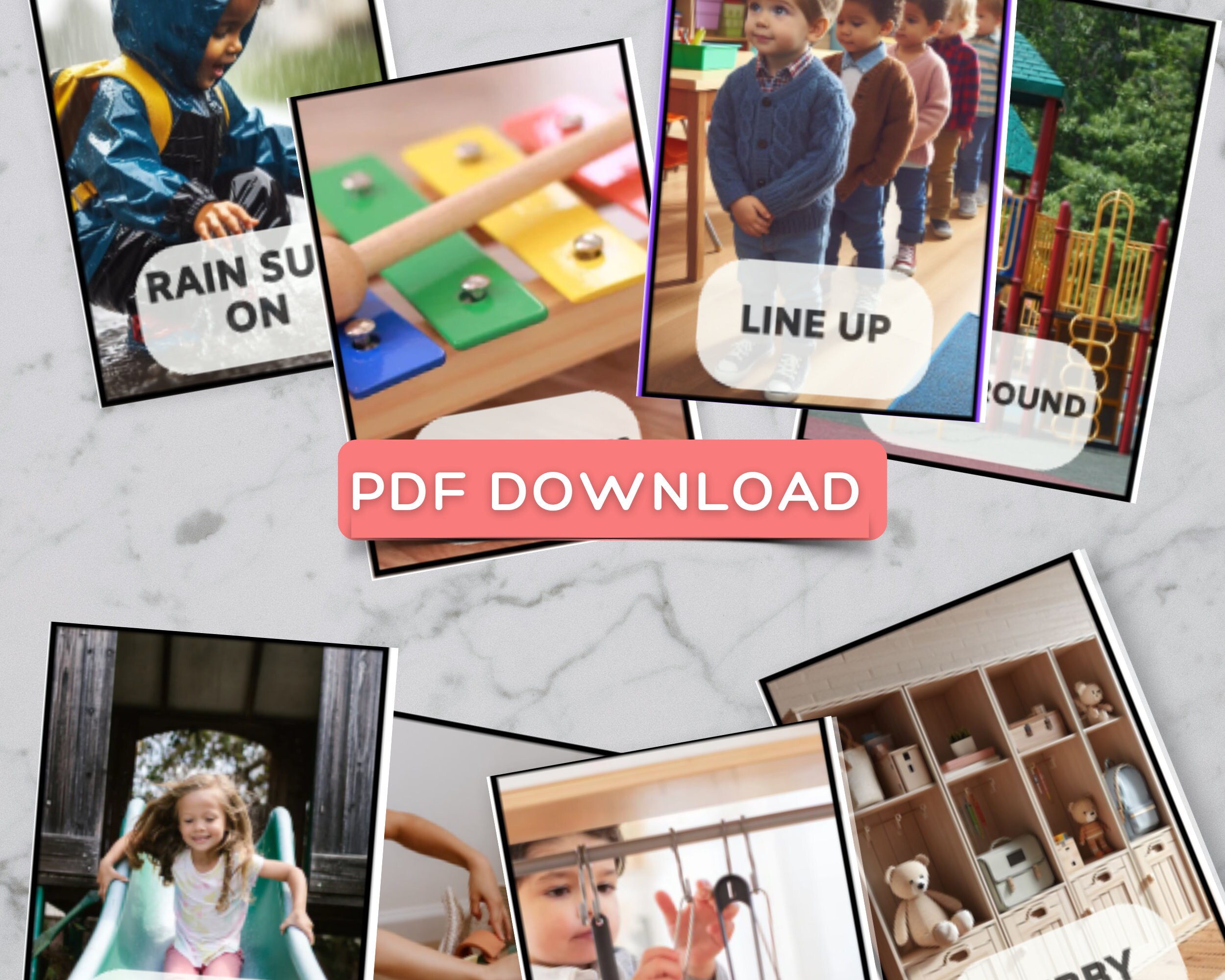 Classroom Routine Cards - Daycare / Preschool / Kindergarten ...