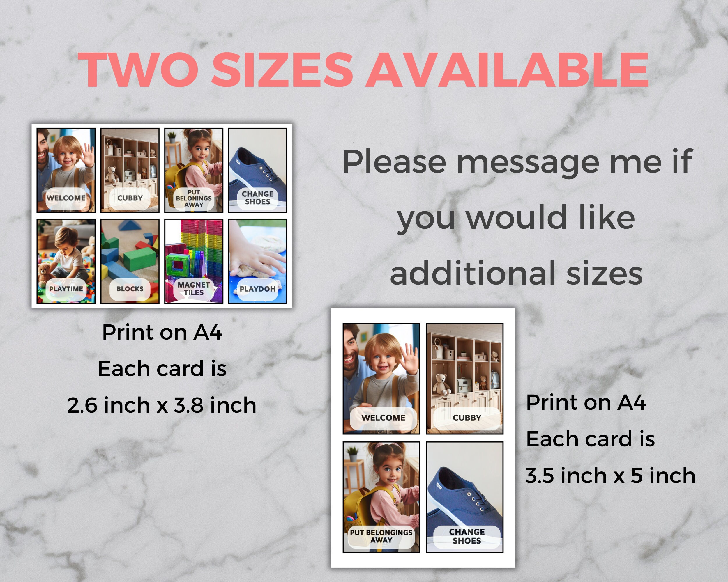 Classroom Routine Cards - Daycare / Preschool / Kindergarten ...