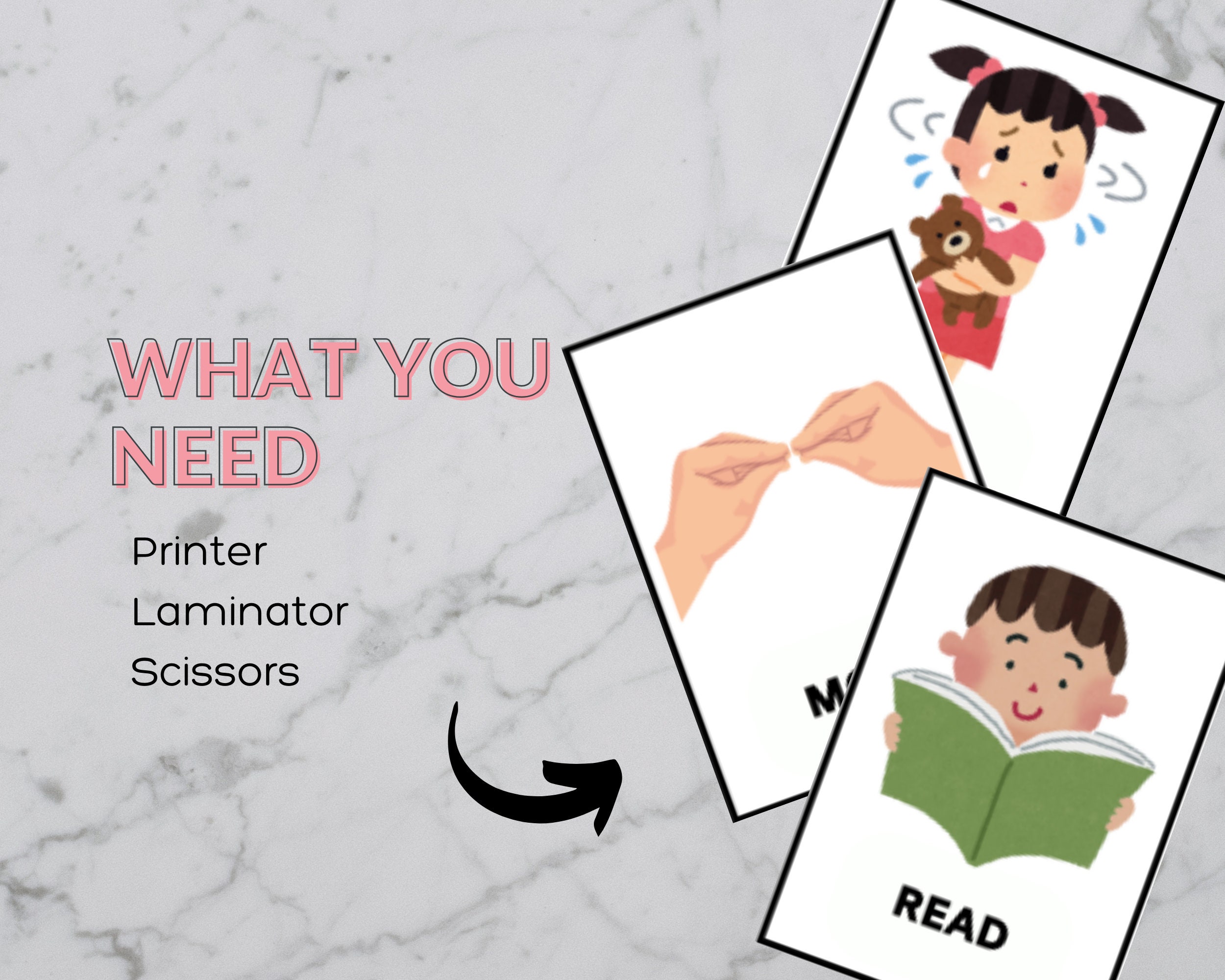 48 Communication Cards: Speech Delay & Autism Visual Supports ...