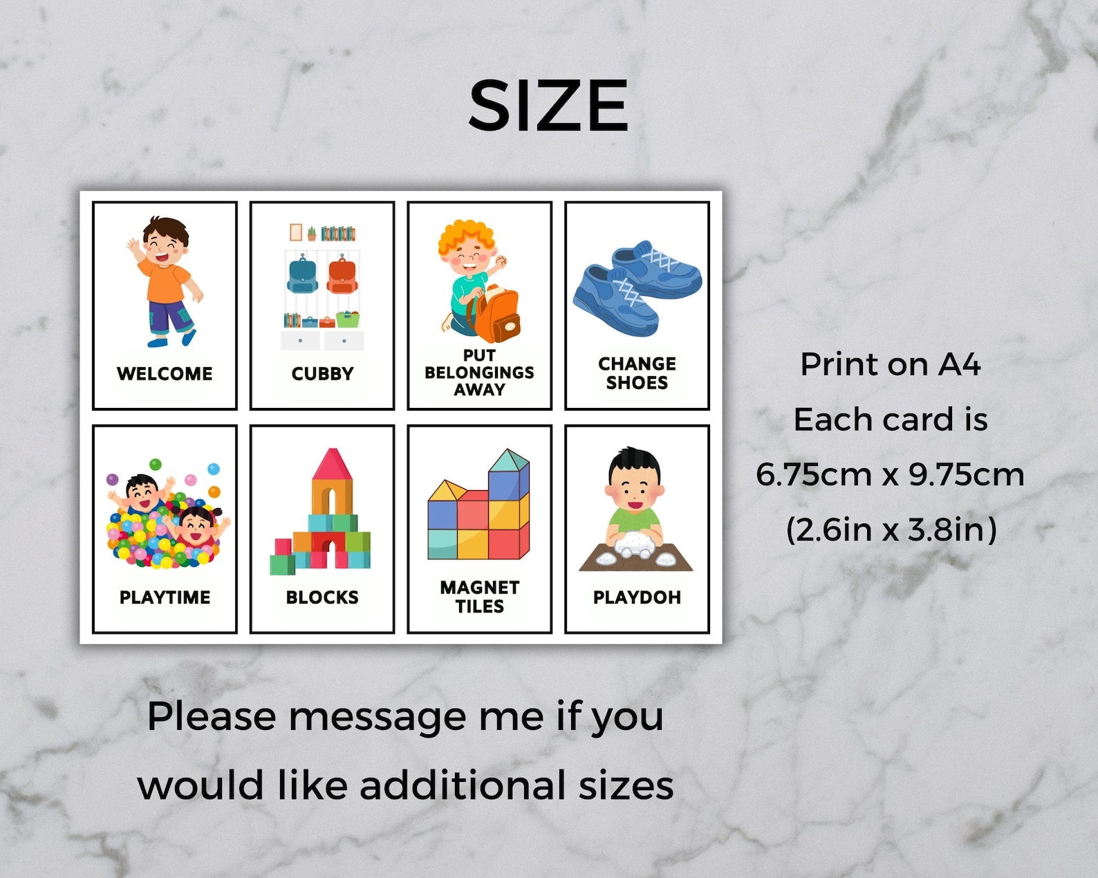Classroom Routine Cards - Daycare / Preschool / Kindergarten / Autism ...