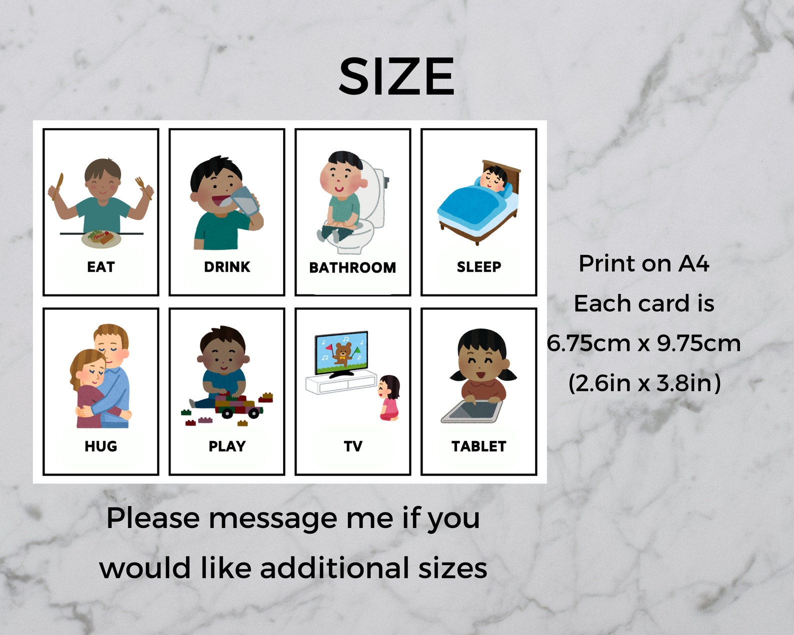 48 Communication Cards: Speech Delay & Autism Visual Supports ...