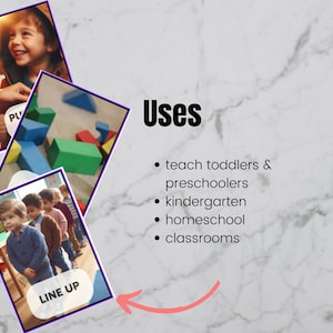 Classroom Routine Cards - Daycare / Preschool / Kindergarten ...