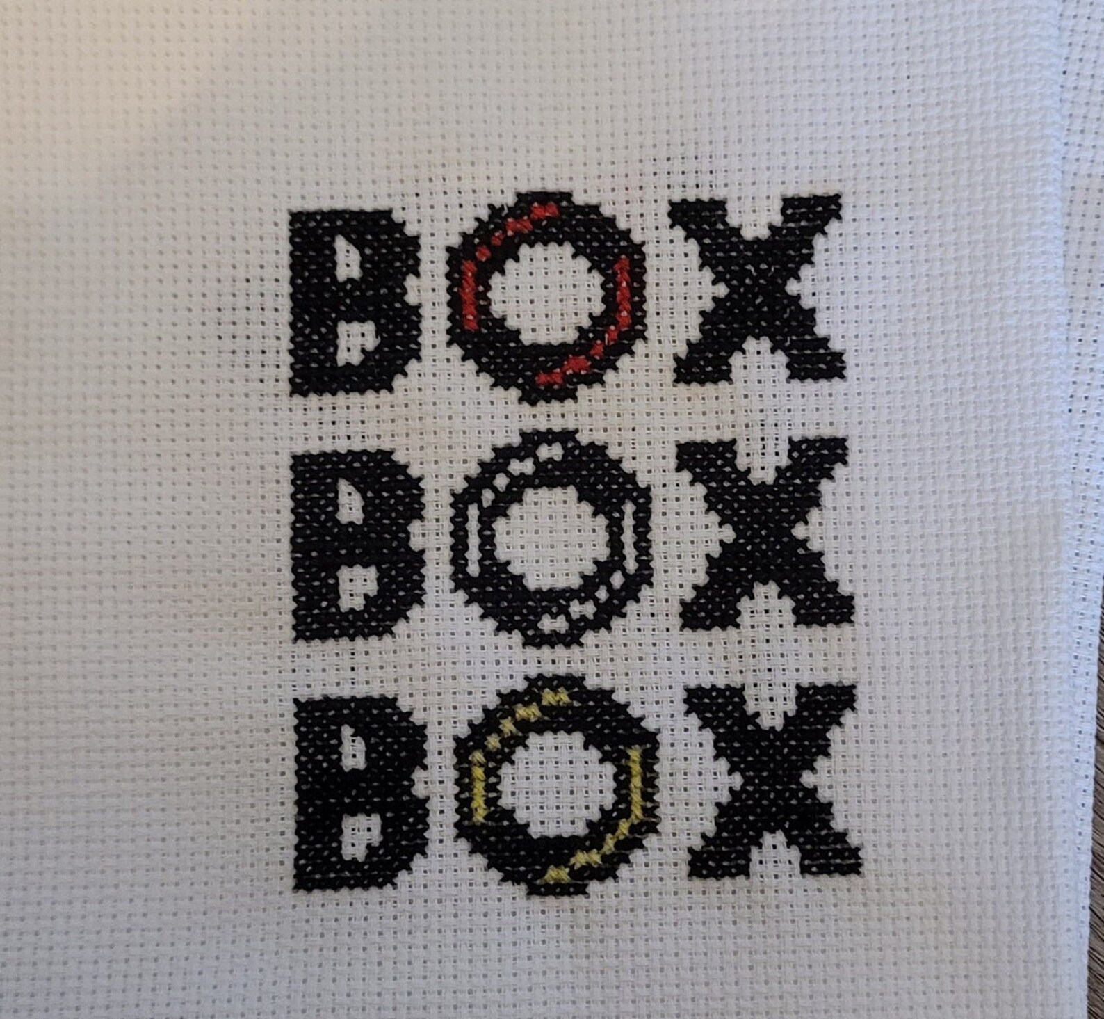 Cross Stitch Pattern: Formula 1 Tires Box Box Box - Etsy
