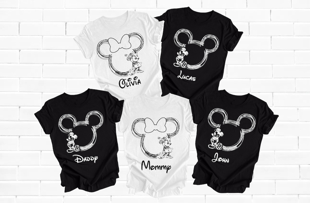 Disney Custom Family Shirt, Disney Trip Shirts, Disney Mickey and ...