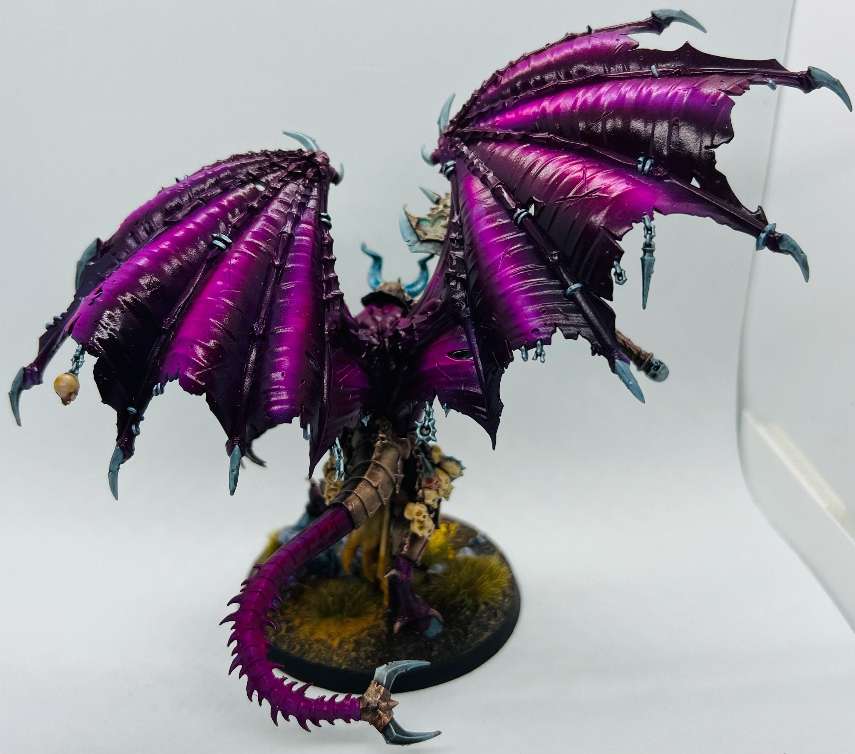 Warhammer 40000 / Age of Sigmar Daemon Prince Painted - Etsy