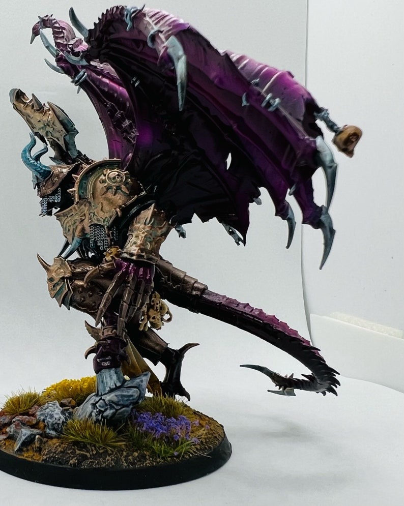 Warhammer 40000 / Age of Sigmar Daemon Prince Painted - Etsy