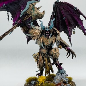 Warhammer 40000 / Age of Sigmar Daemon Prince Painted - Etsy