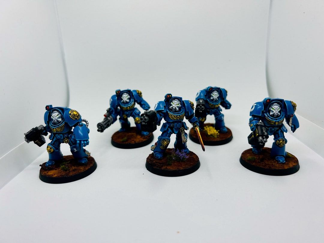 Warhammer 40,000 Terminators From Leviathan Box Set Painted in ...
