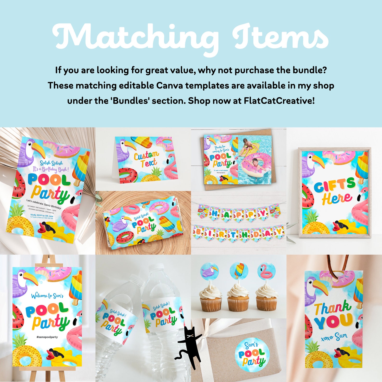 Printable Pool Party Invitation Pool Party Sms 11th - Etsy