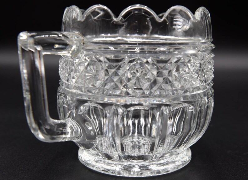 Antique EAPG Creamer, Crafted by Higbee, John B. Glass Co., C1913 New ...
