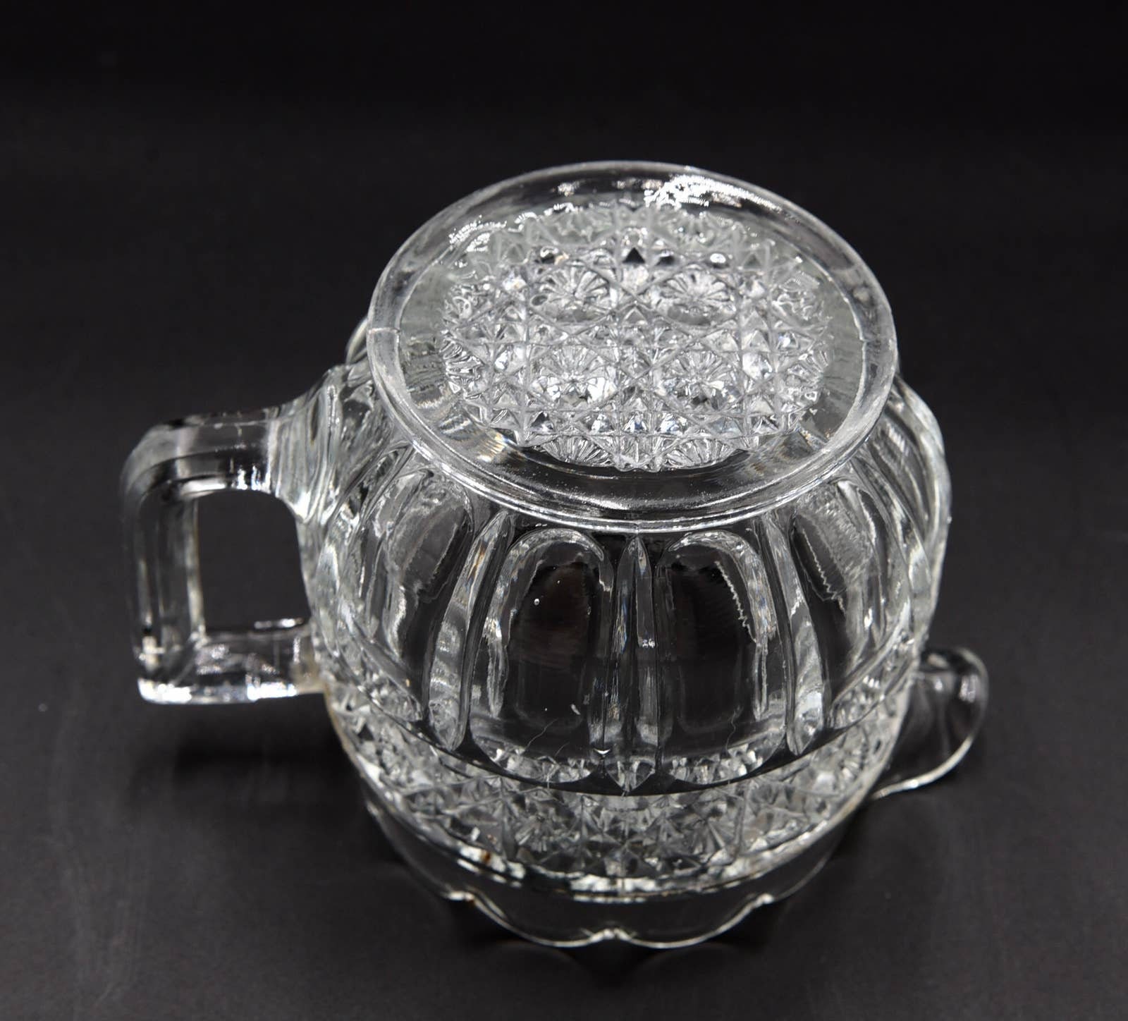 Antique EAPG Creamer, Crafted by Higbee, John B. Glass Co., C1913 New ...