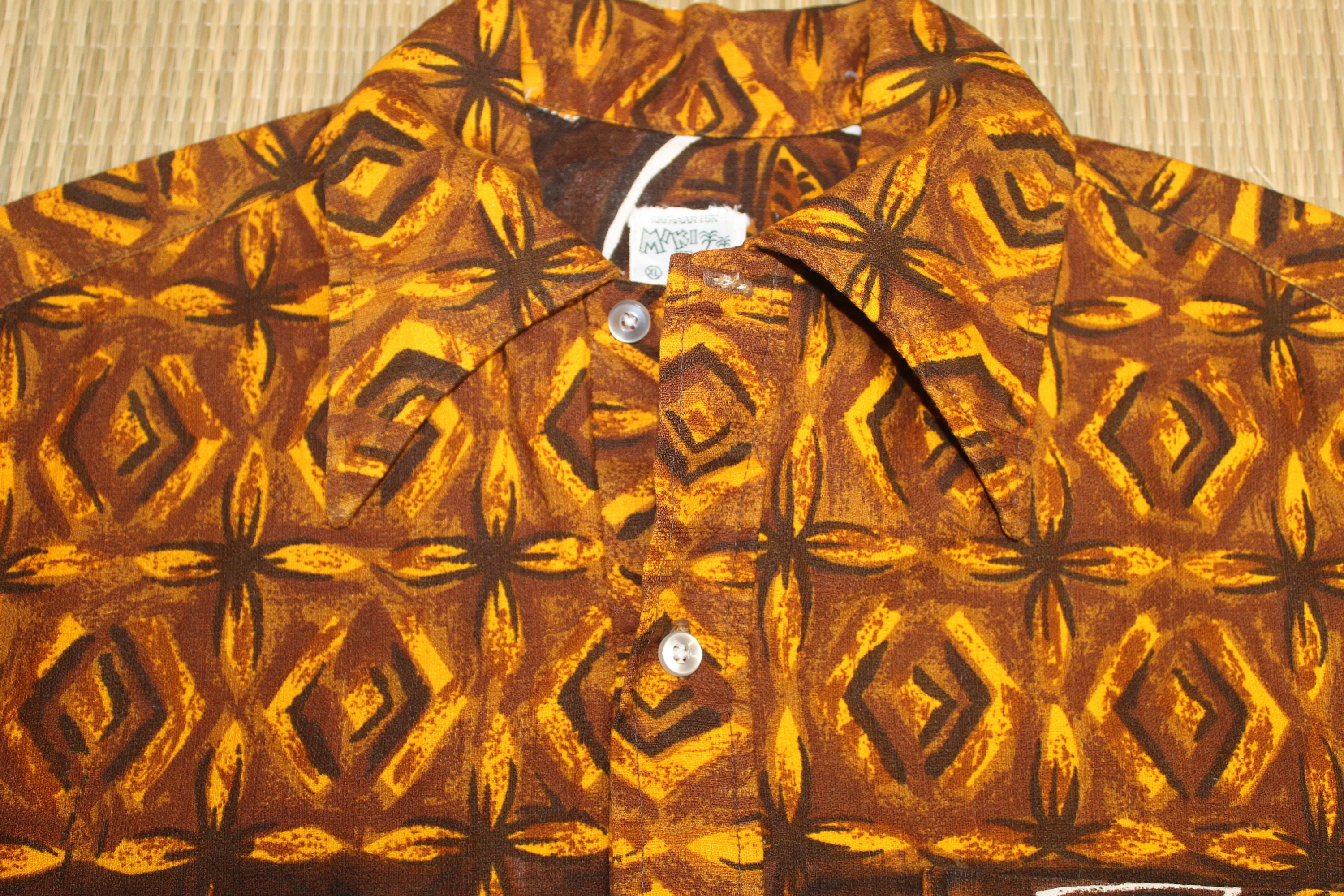 Tiki Attire! Vintage 1950's - Early 60's Aloha Shirt by Miki of Hawaii ...