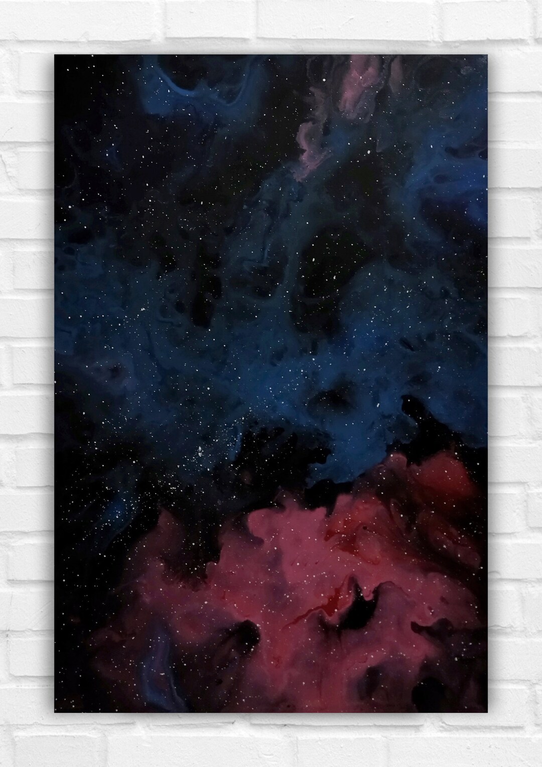 Nebula Paintingi Paintings Original Universe Iabstract Painting ...