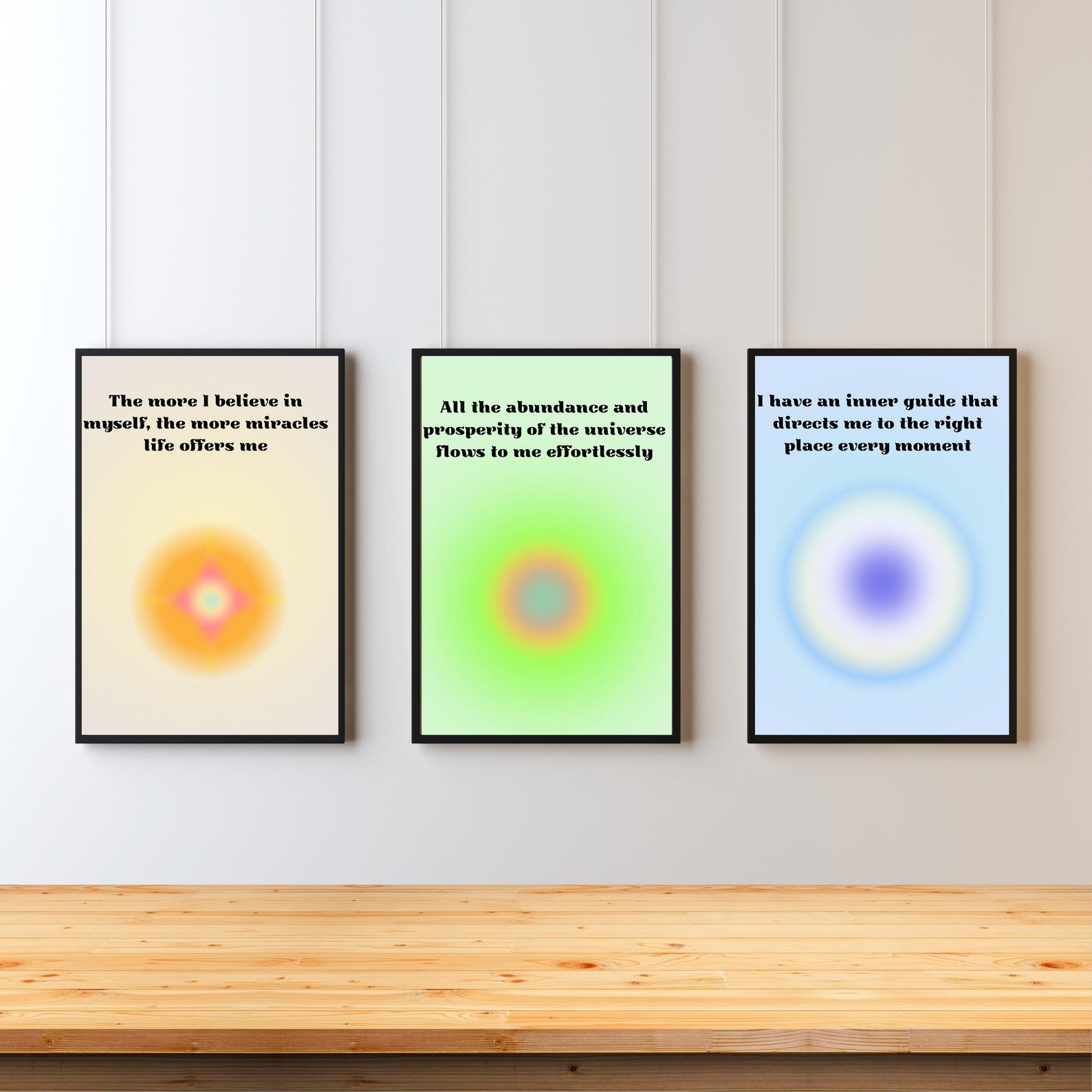 Positive Affirmations for Teens,manifest Poster, Set of 3 Prints ...