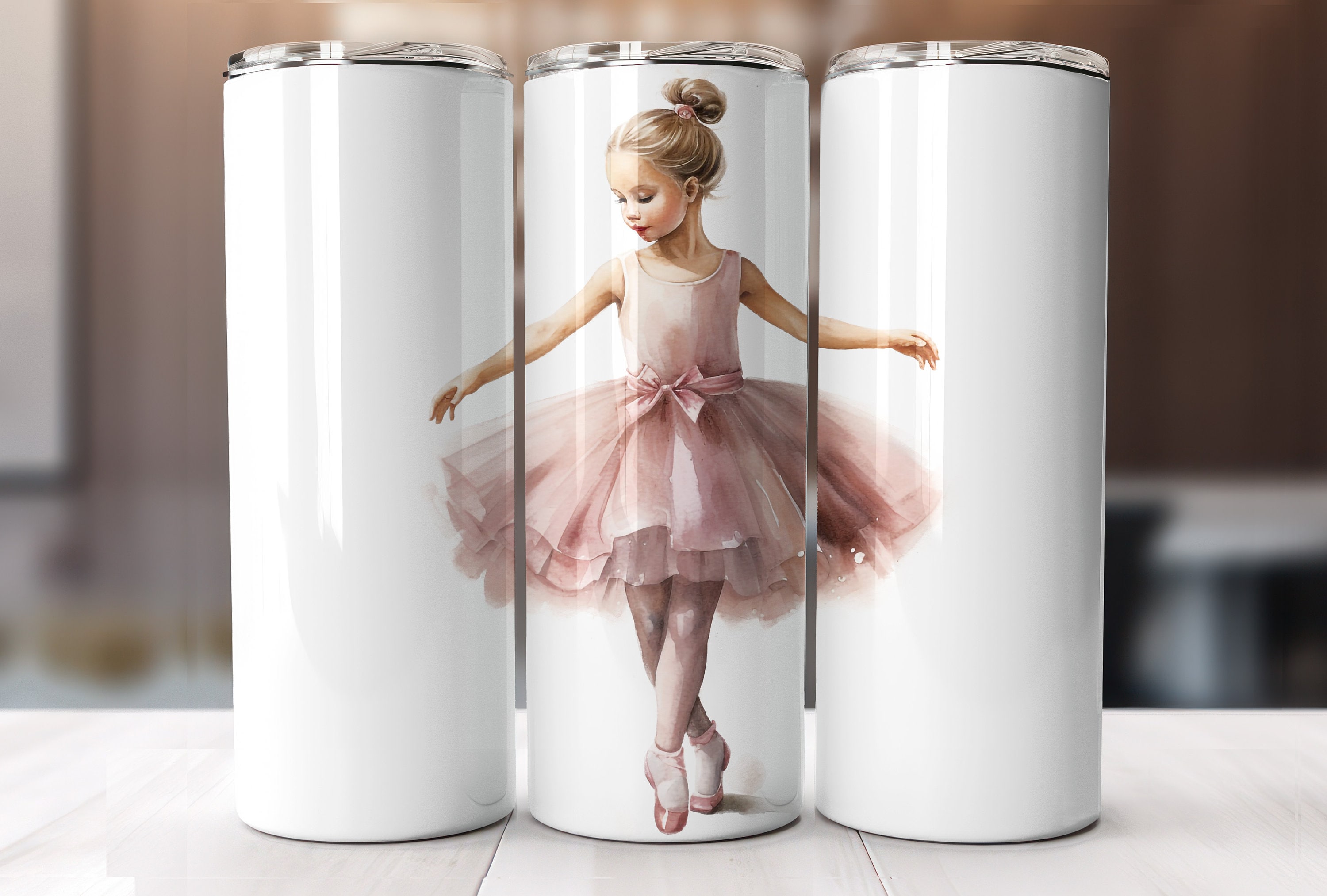 Watercolor Ballerina Clipart Bundle, Pink Ballet Clipart, 20 Ballerina ...