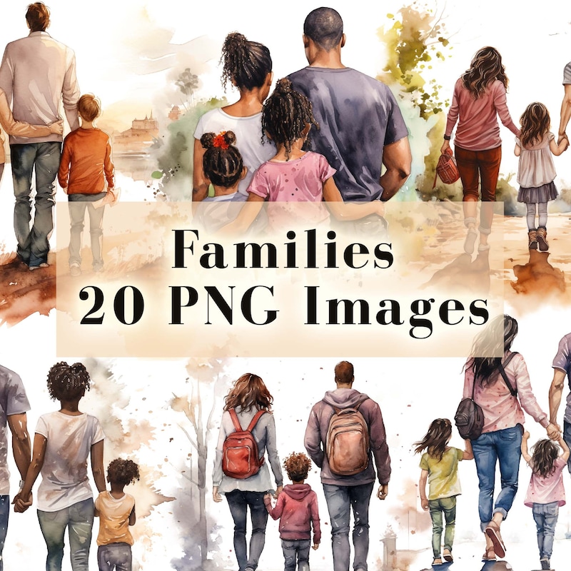 Family Clipart Bundle - Etsy