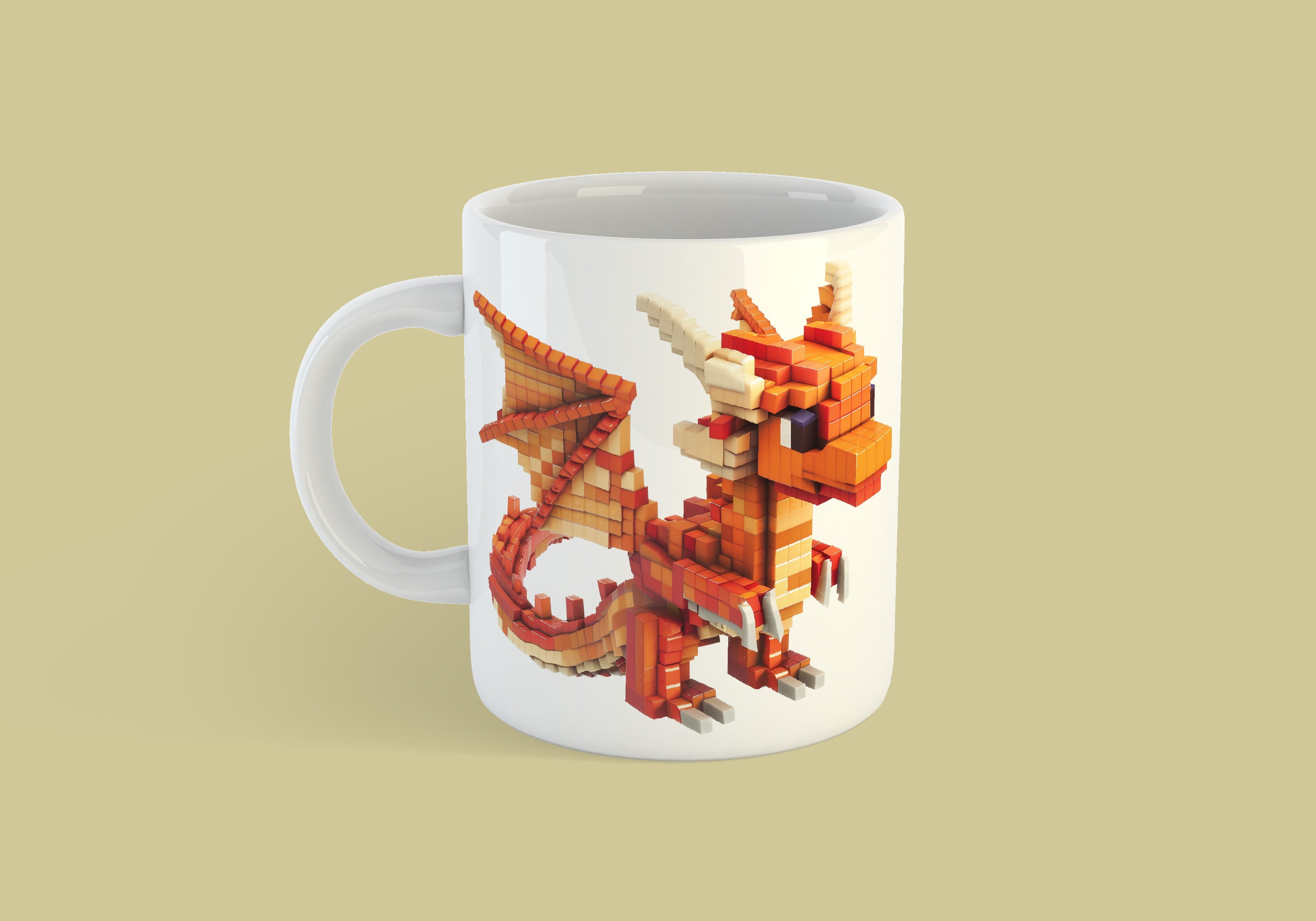 3D Pixelated Animals Clipart Bundle 20 Building Block Style Character ...