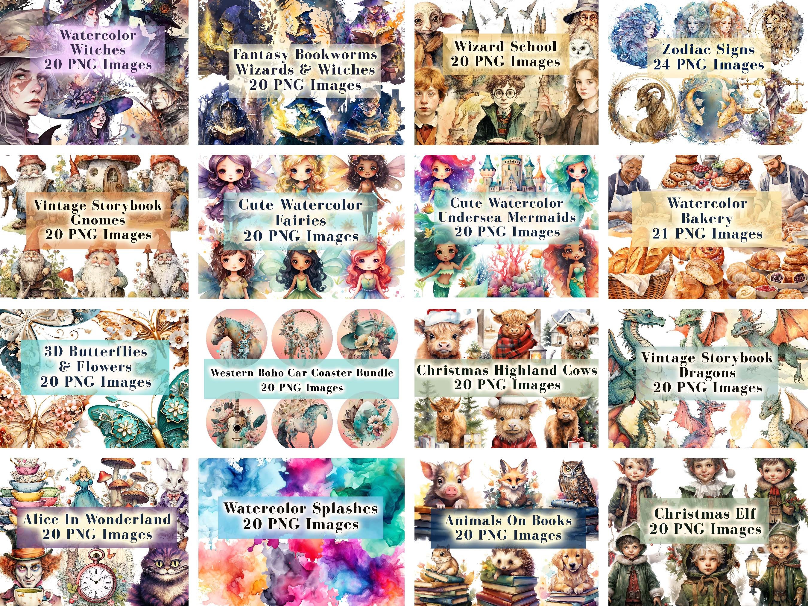 1500 Clipart Mega Bundle Unlimited Shop Access Mega Collection of High ...