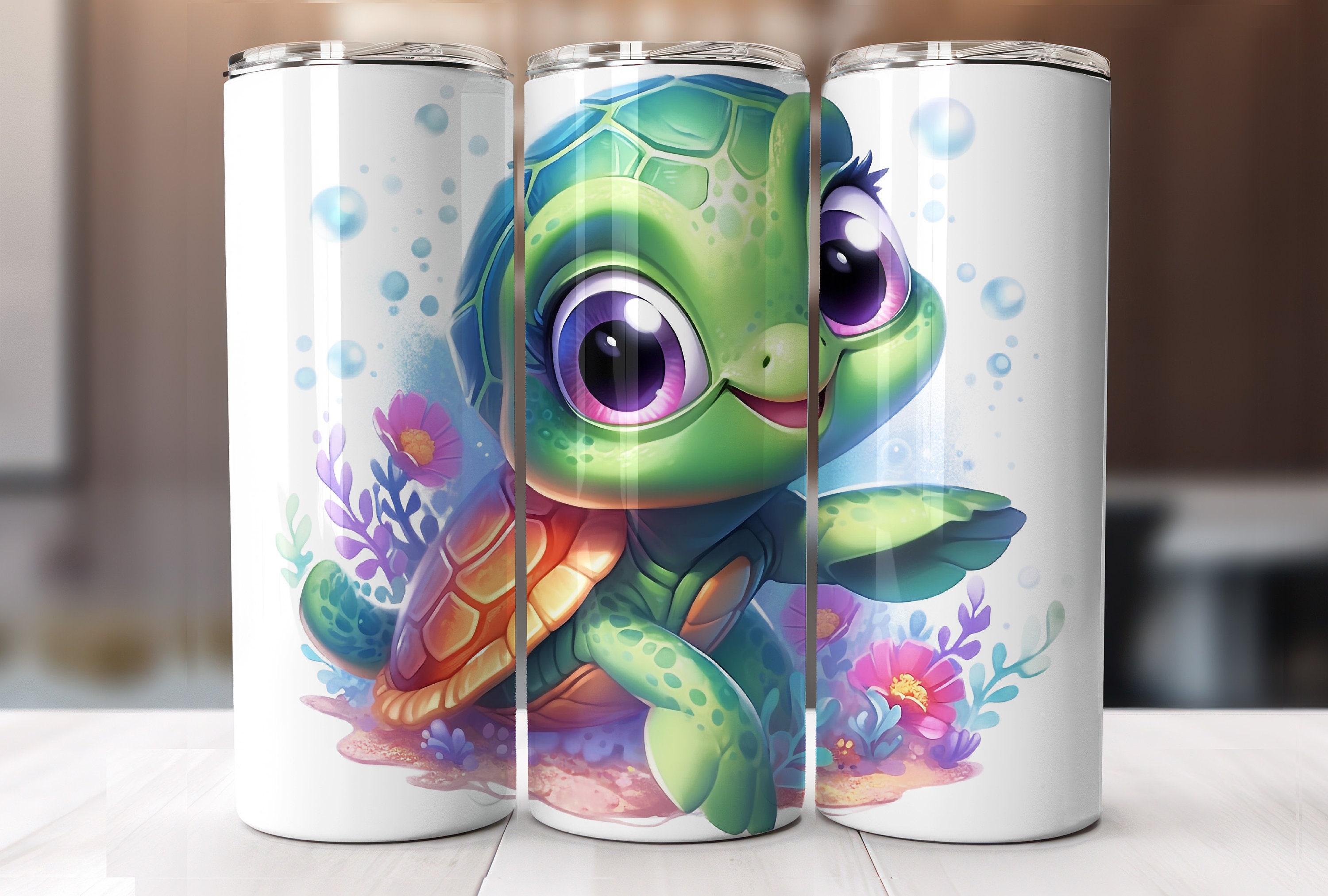 Baby Turtle PNG Bundle, 20 Turtle Clipart Graphics, Cute Turtle ...