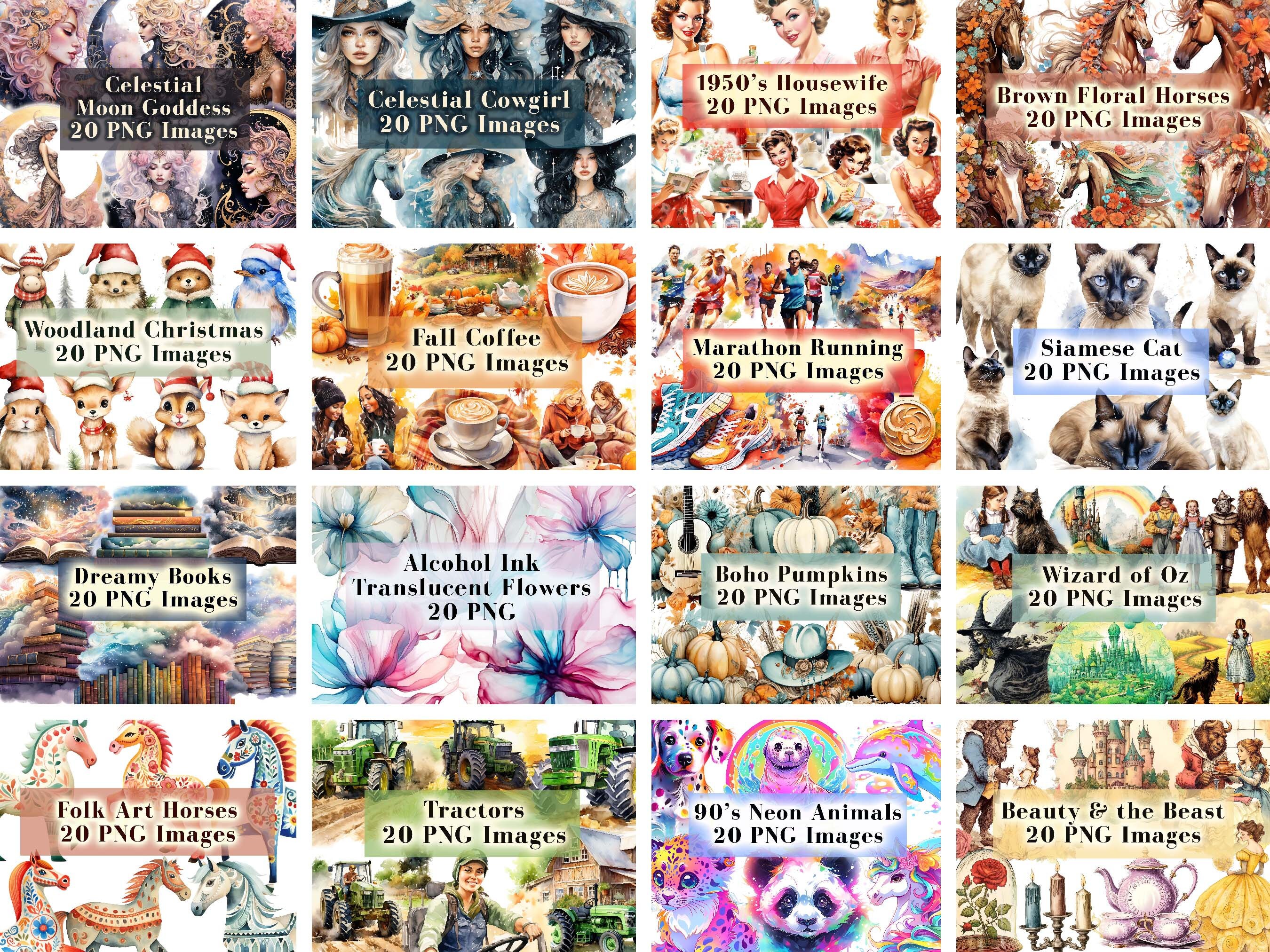 1500 Clipart Mega Bundle Unlimited Shop Access Mega Collection of High ...