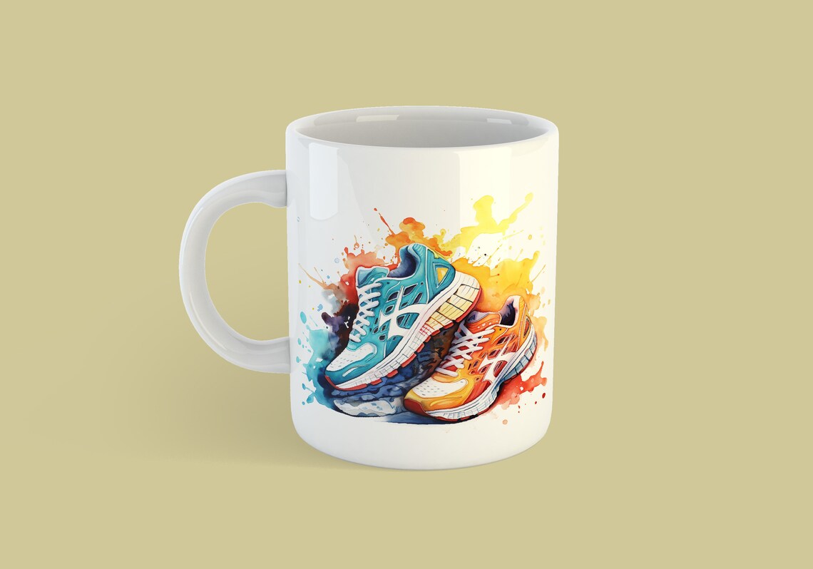 Watercolor Running Clipart Bundle, 20 Marathon Clipart PNG, Sports PNG ...