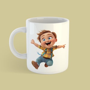 Quirky Kids Clipart Bundle 20 PNG, Mixed Media Whimsical Kids Clip Art ...