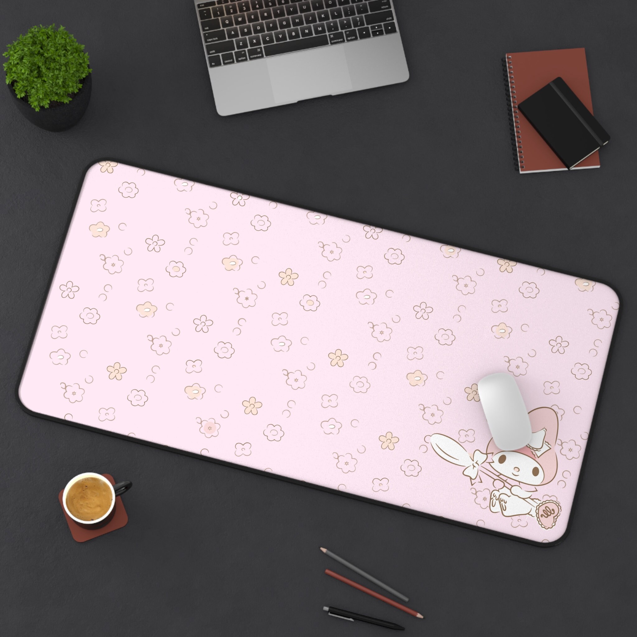 My Melody Hello Kitty Desk Mat, Hello Kitty Decor sold by Georgia Plain ...