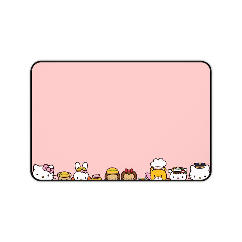 Hello Kitty Mouse Pad Sanrio Hello Kitty and Friends Simplistic ...