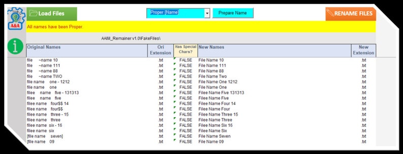 Renamer V1.0: Excel VBA Tool for Mass File Renaming - Organize Files ...