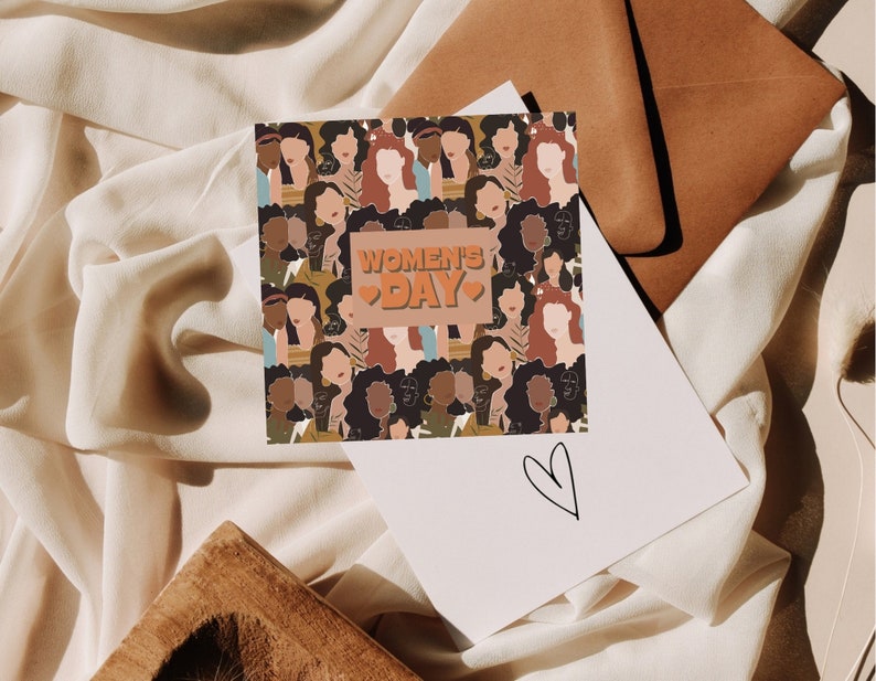 Happy International Women's Day Card, Women's Day Greeting Card ...