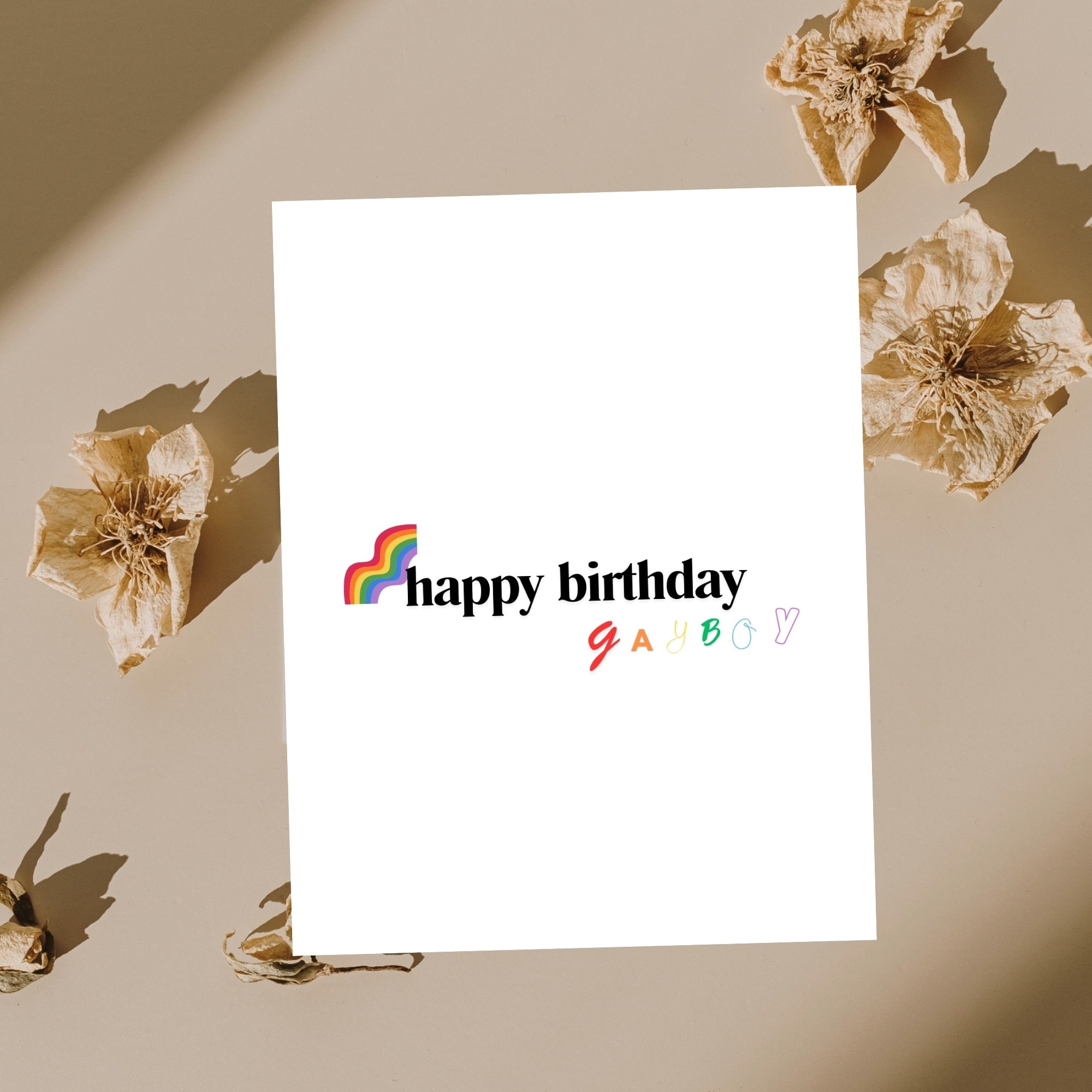 Gay Birthday Card, LGBTQIA Birthday Card, Funny Birthday Card, Greeting ...