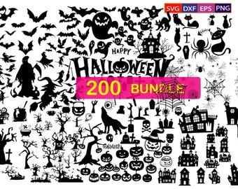 HALLOWEEN SVG Bundle, Halloween Svg Files for Cricut, Halloween Svg Cut ...