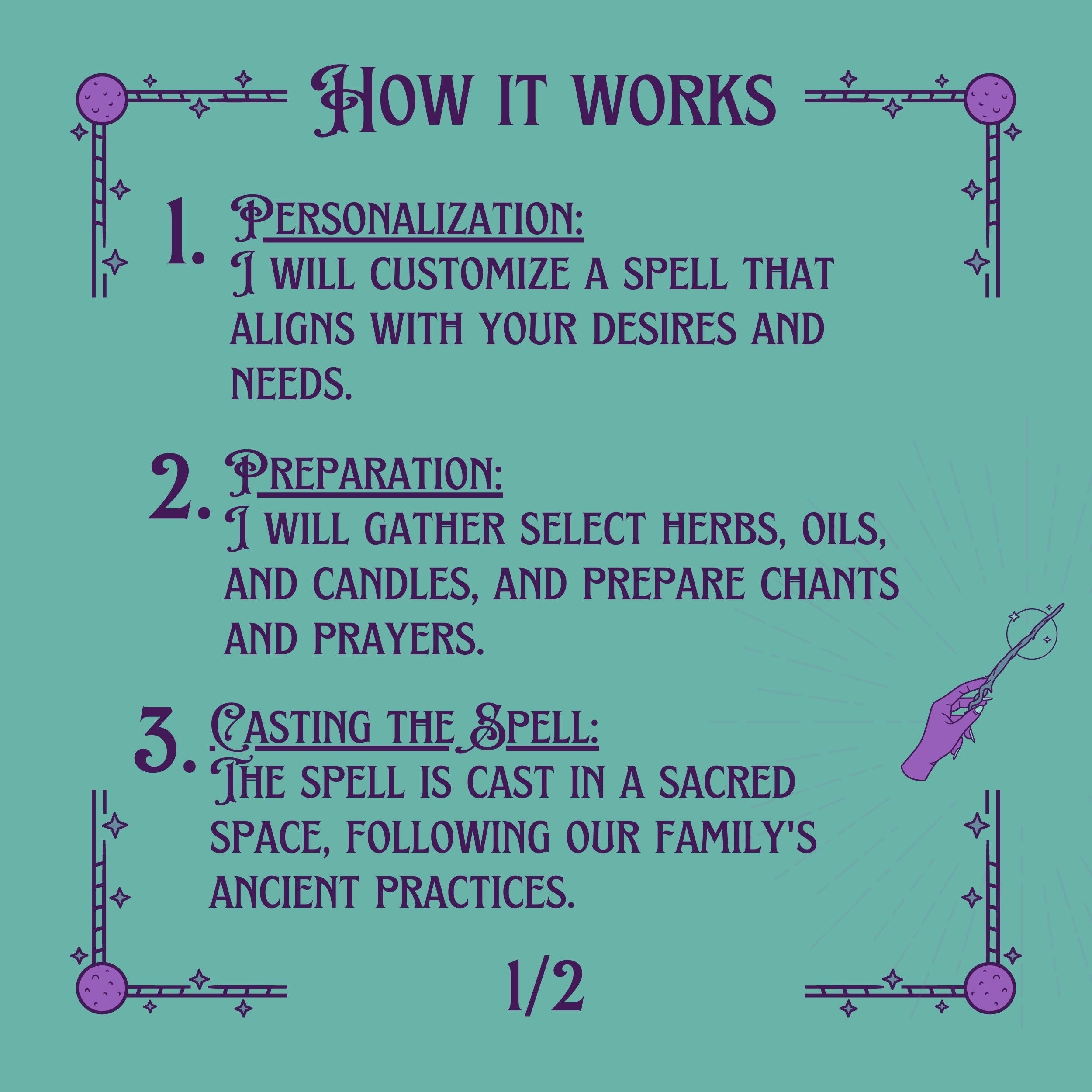 Authentic Spoil Me Spell Casting - Enjoy More Treats - Attract ...